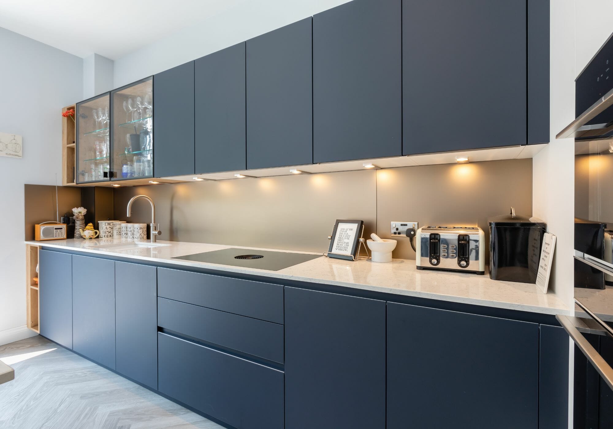 Pronorm Y-Line Midnight Blue Kitchen | York, Yorkshire | Kreativ Kitchens