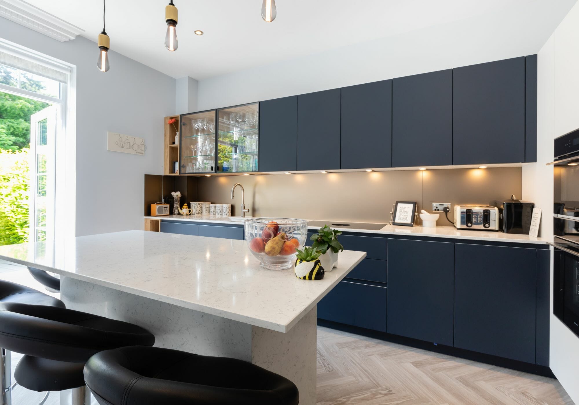 Pronorm Y-Line Midnight Blue Kitchen | York, Yorkshire | Kreativ Kitchens
