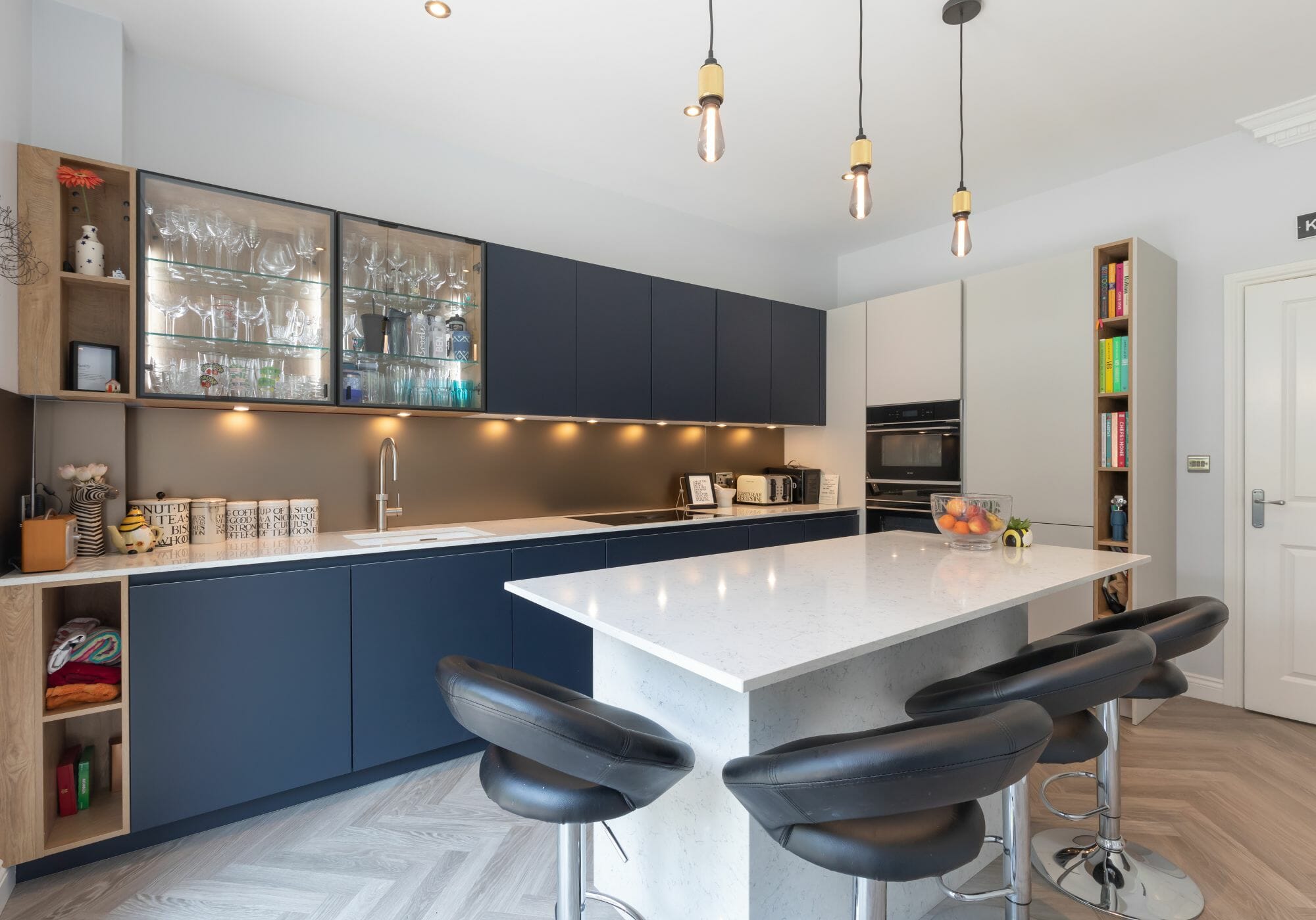 Pronorm Y-Line Midnight Blue Kitchen | York, Yorkshire | Kreativ Kitchens
