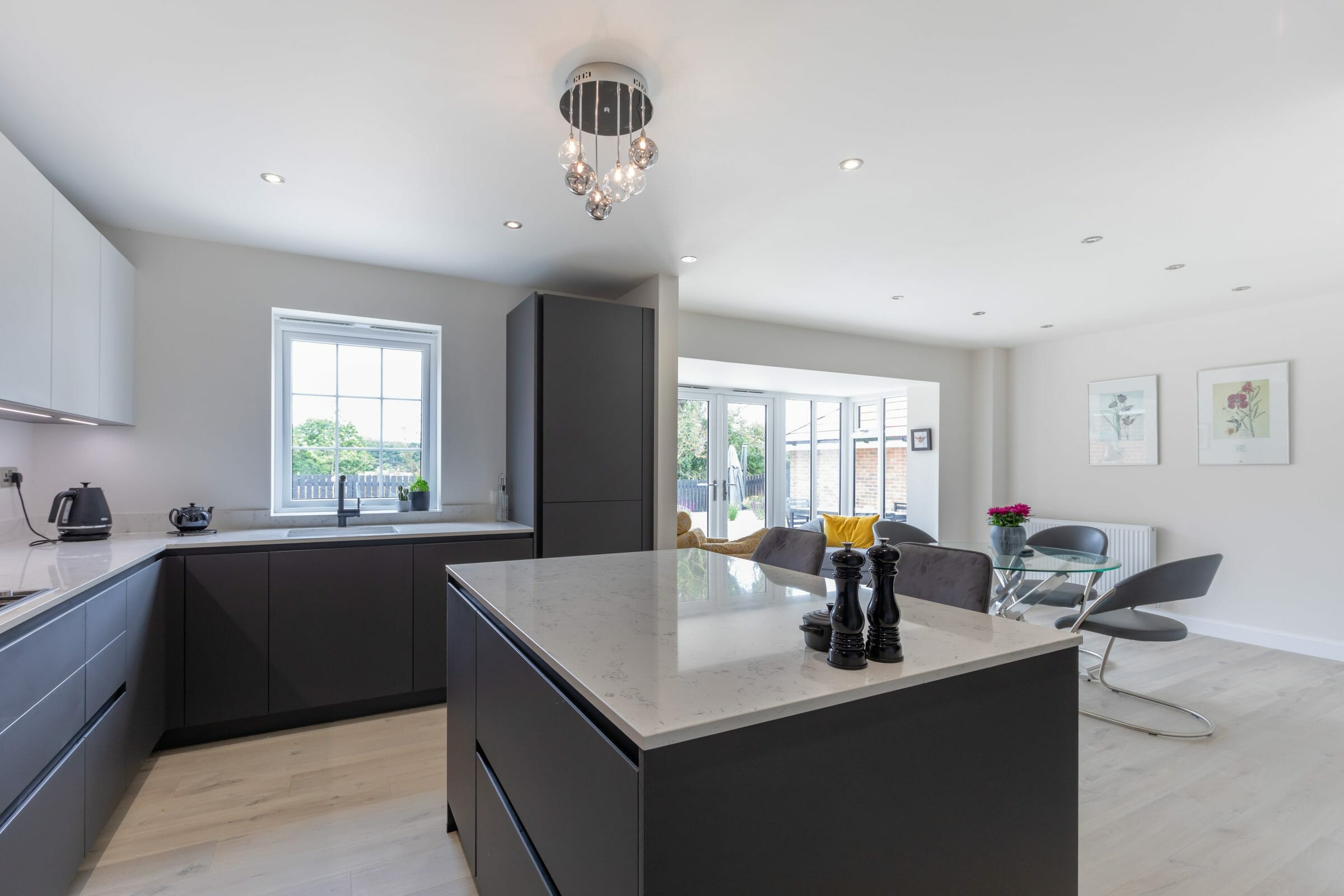 Pronorm Y-Line Stratus Grey And Light Grey Kitchen | Adel, Leeds ...